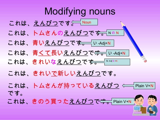 L22 modifying noun