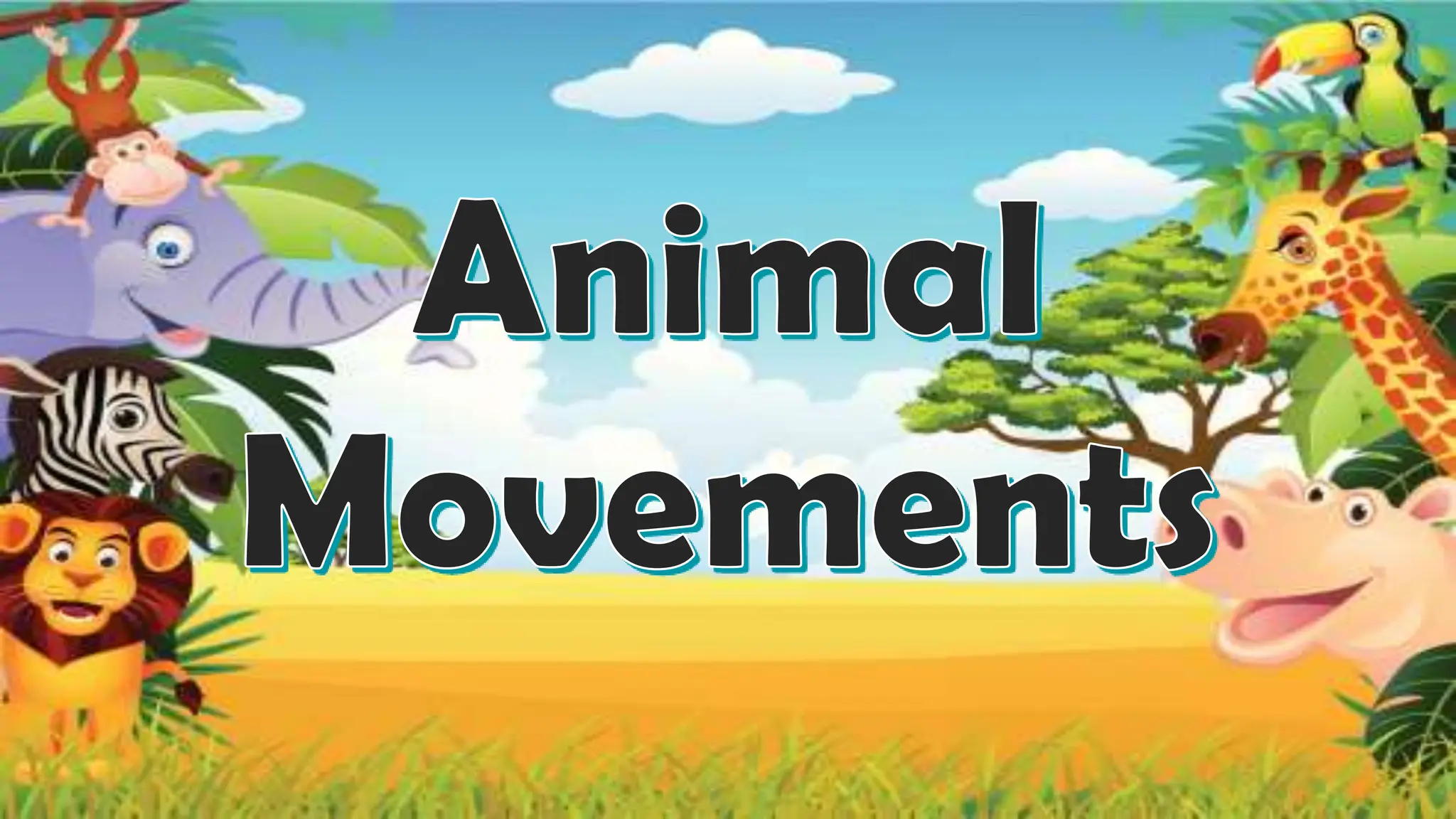 Kinder Science Lesson Animal Movements.ppt