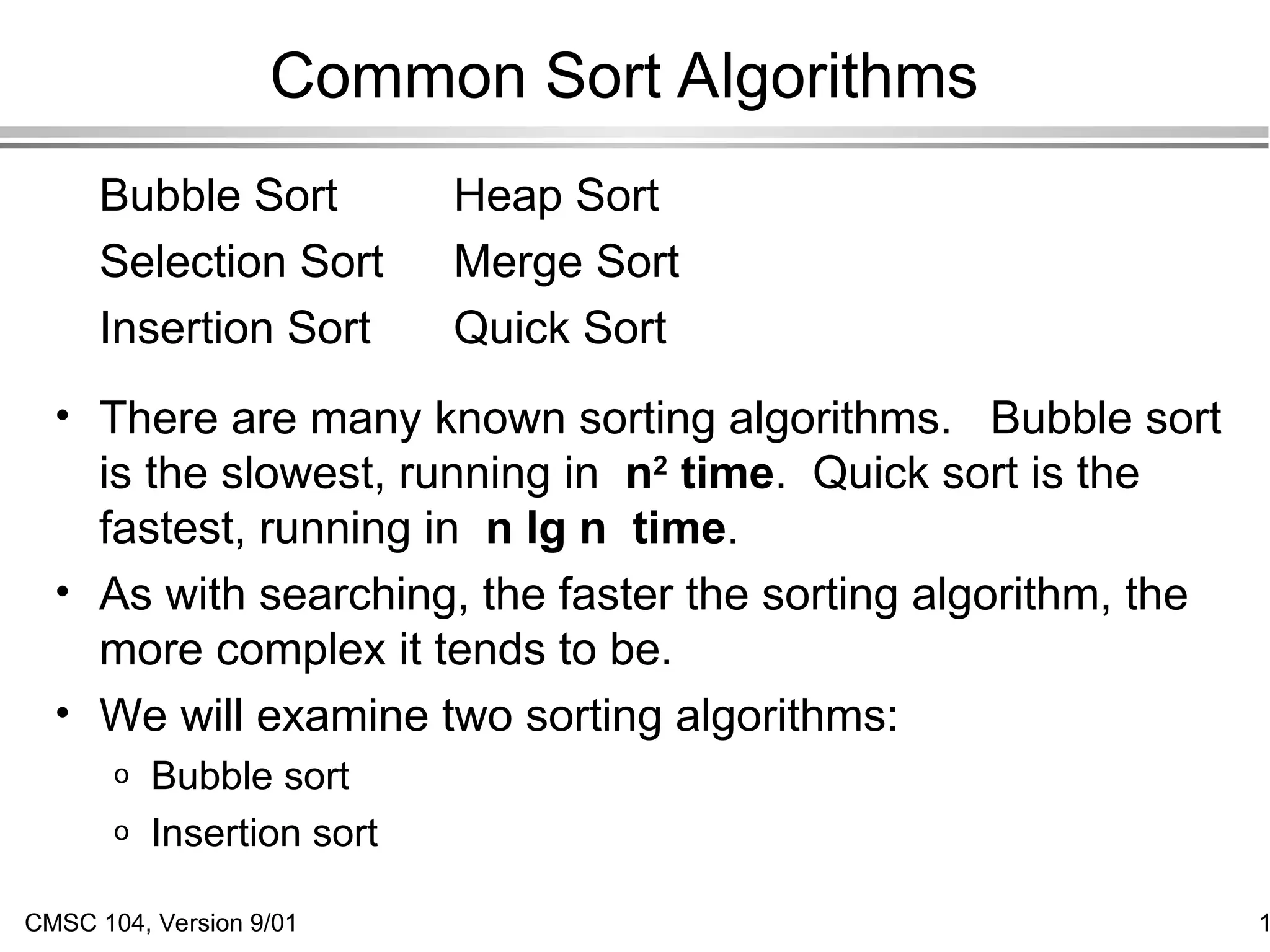 Searching and Sorting algorithms for beginners .ppt