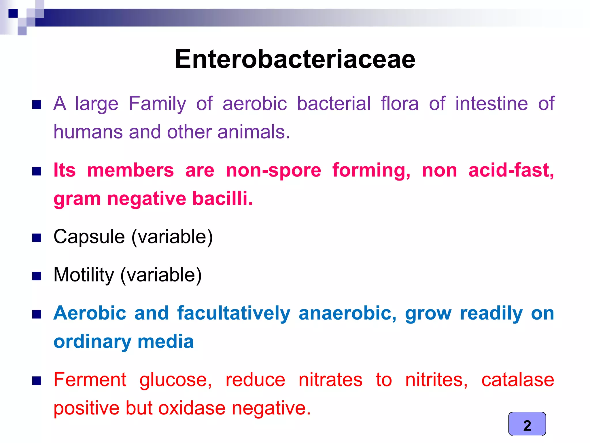 Medical Microbiology Laboratory (Enterobacteriaceae - IV) | PPT