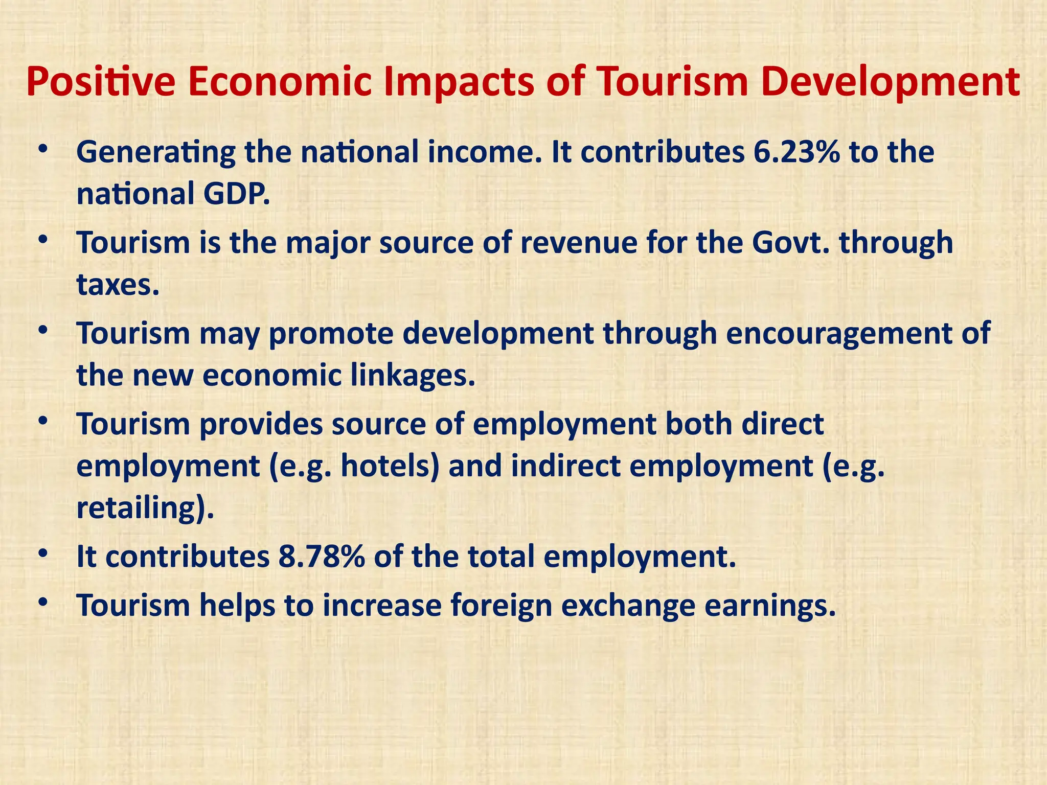 Consequences of tourism: positive and negative | PPTX