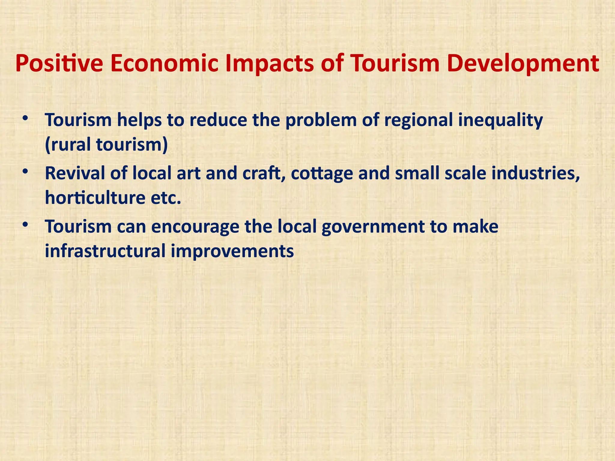 Consequences of tourism: positive and negative | PPTX