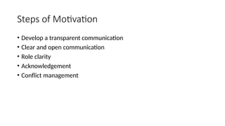 L24 Motivation types, meaning, theories, | PPTX