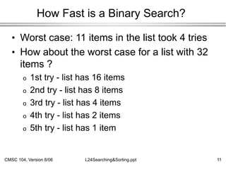 L24Searching&Sorting.ppt