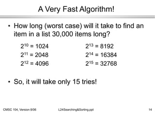 L24Searching&Sorting.ppt