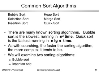 L24Searching&Sorting.ppt
