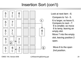 L24Searching&Sorting.ppt