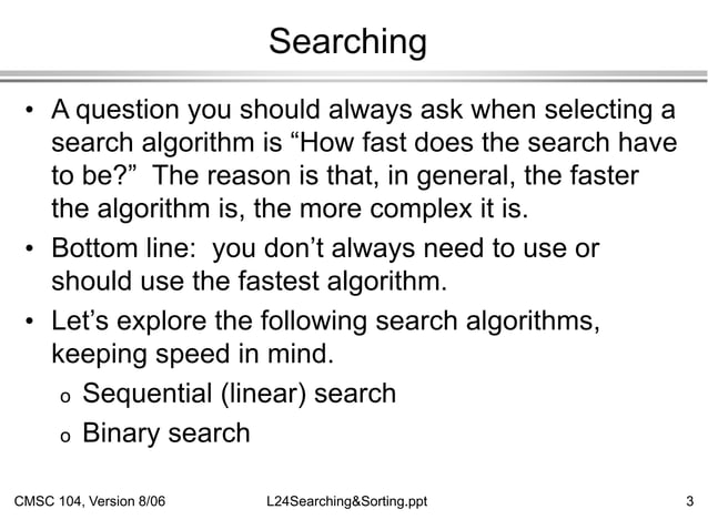 L24Searching&Sorting.ppt