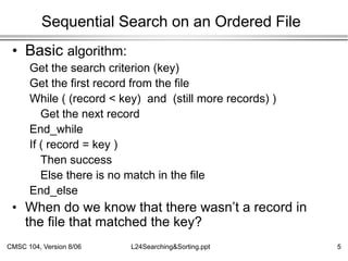 L24Searching&Sorting.ppt