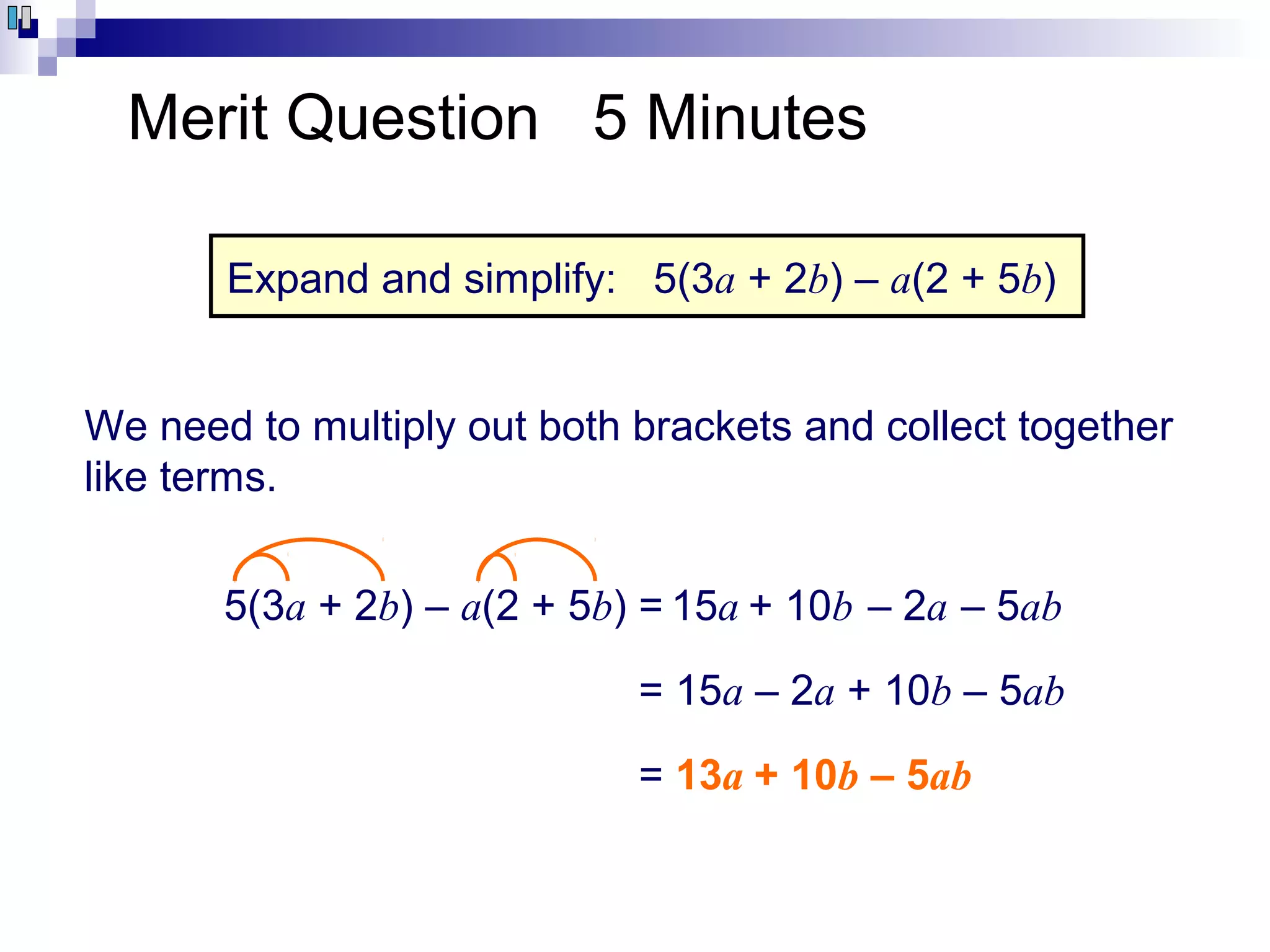 L25, expanding brackets_in_algebra | PPT