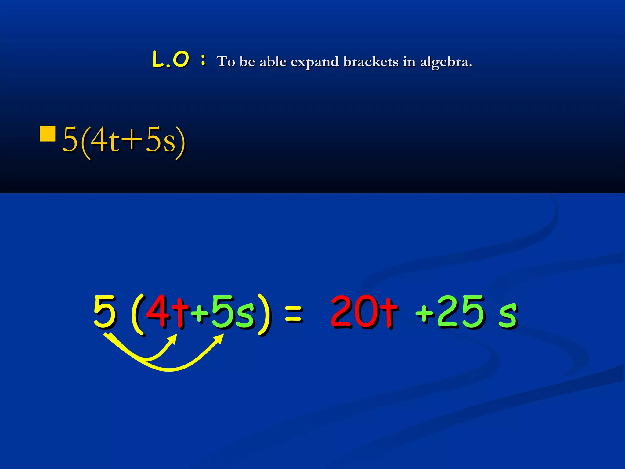 L25, expanding brackets_in_algebra | PPT