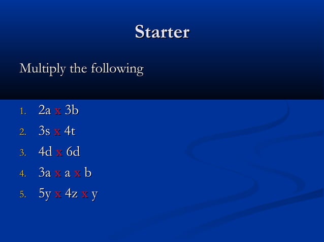 L25, expanding brackets_in_algebra | PPT