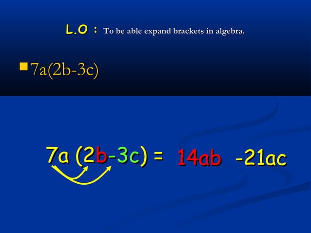 L25, expanding brackets_in_algebra | PPT