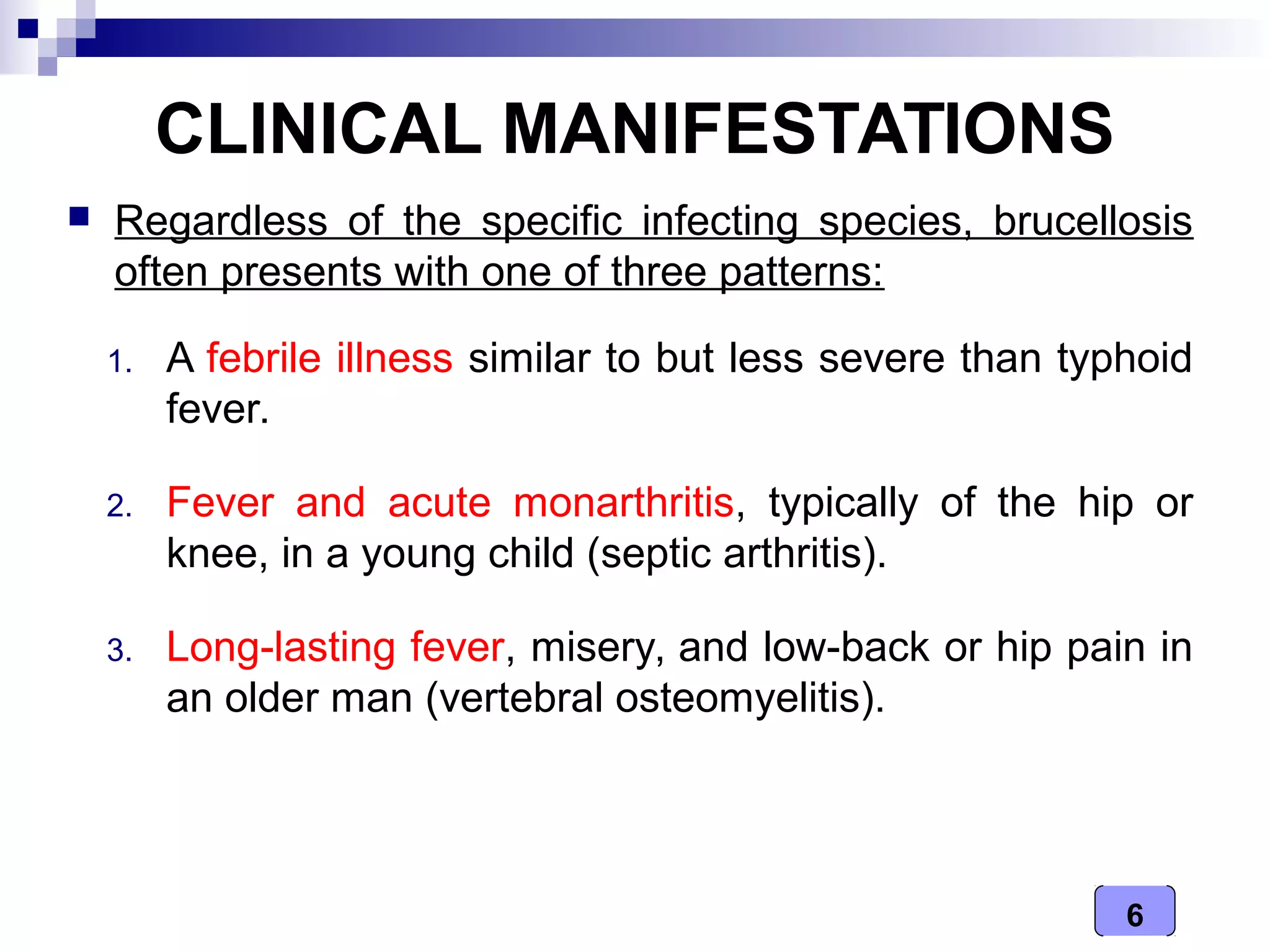 Medical Microbiology Laboratory (Brucella spp.) | PDF