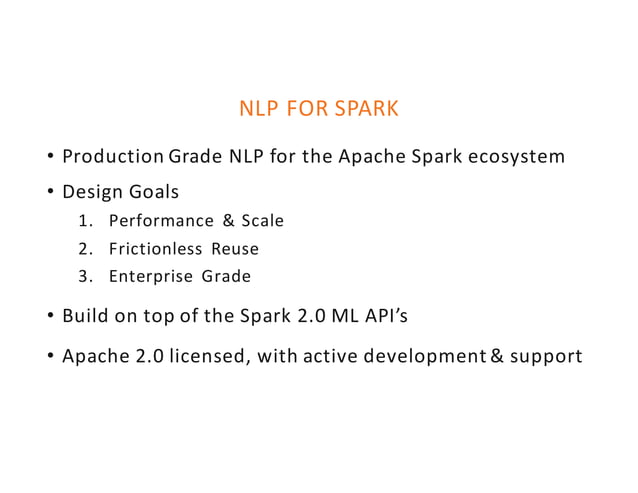 Natural Language Understanding at Scale with Spark-Native NLP, Spark ML, and TensorFlow with ...