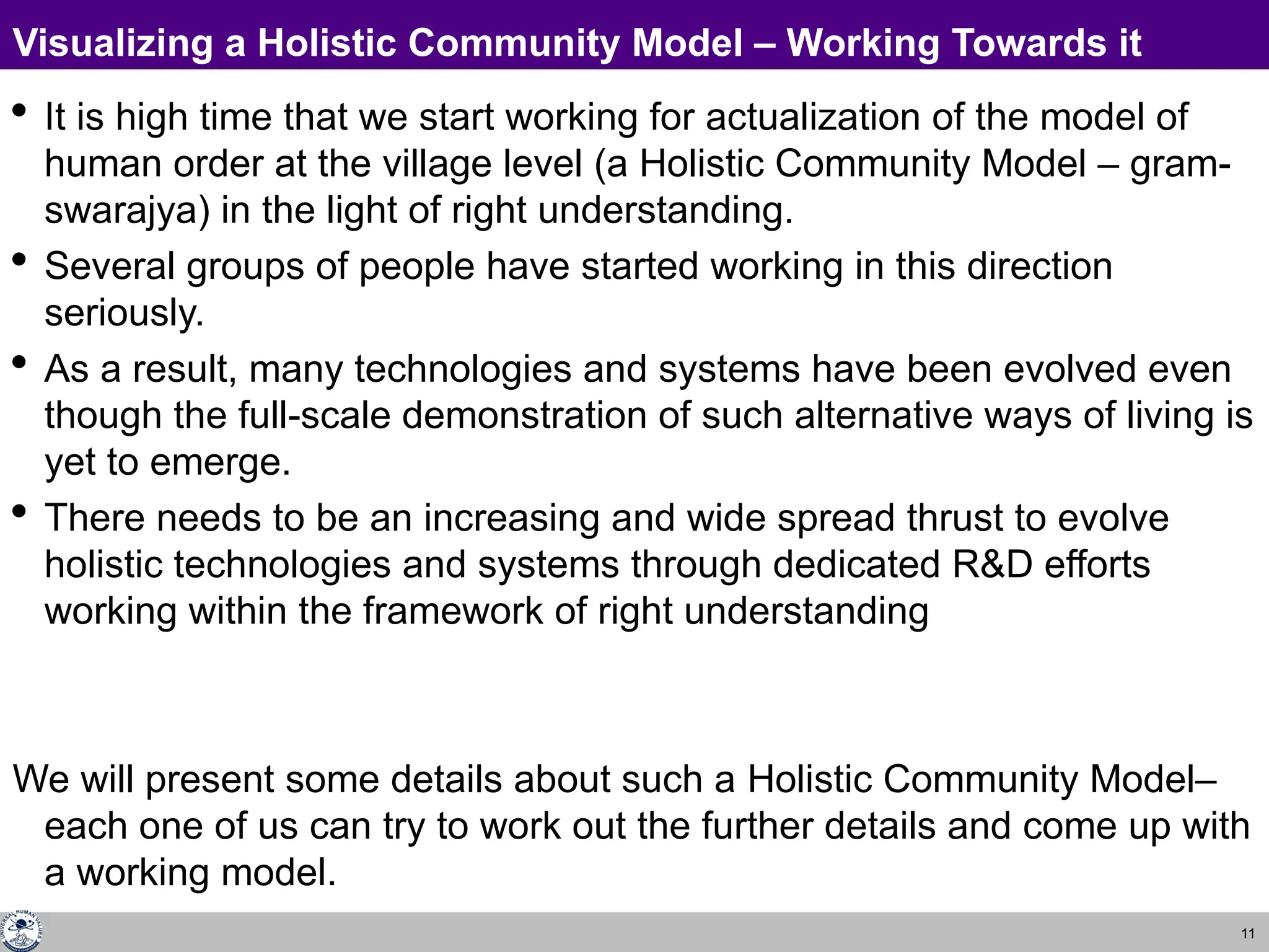 L 27 Holistic Technologies v5 universal human values.ppt