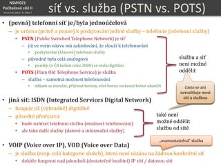 Počítačové sítě II, lekce 8: POTS, ISDN a xDSL | PPT