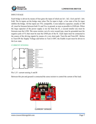 L298 Motor Driver | PDF