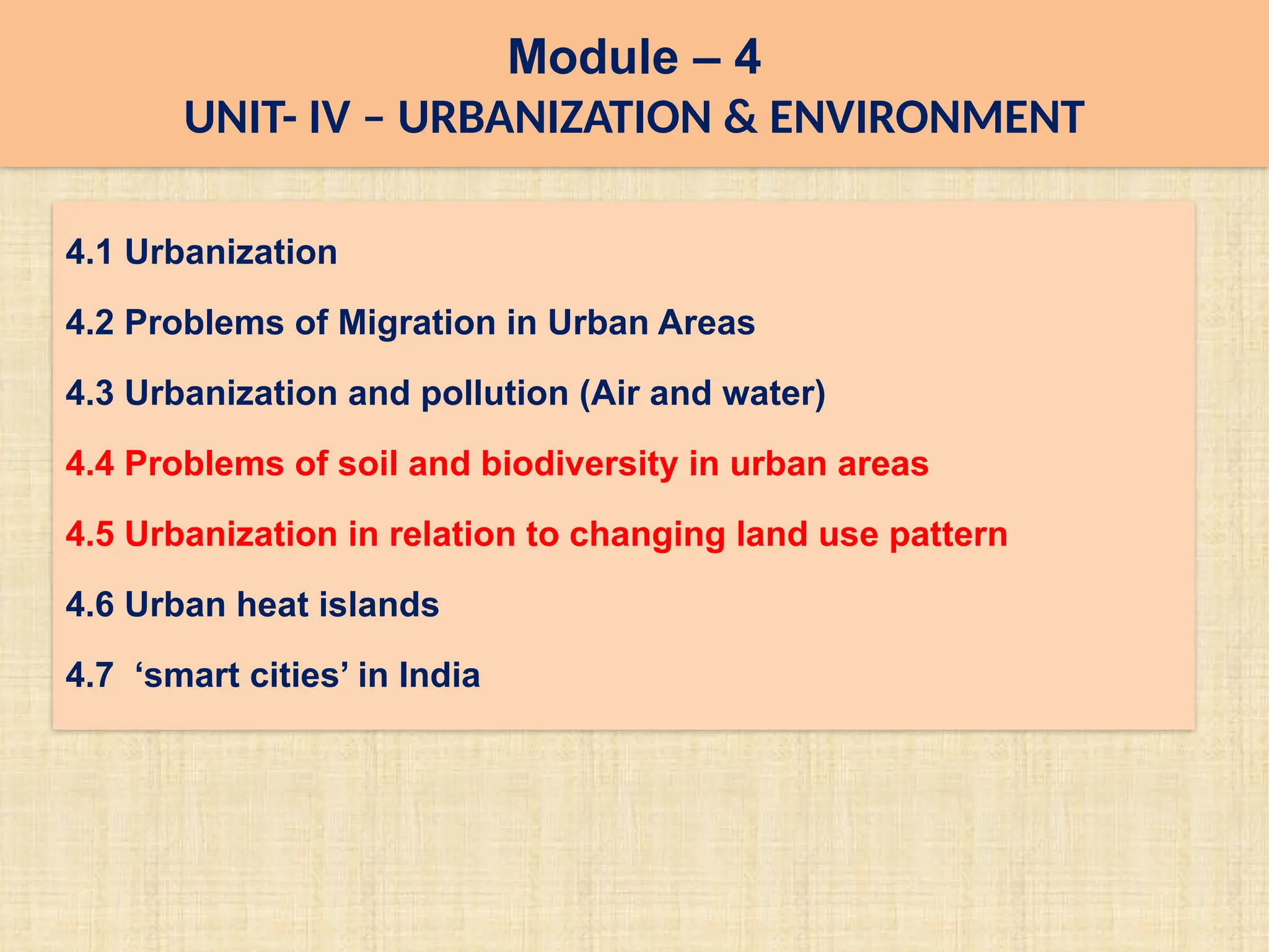 Impact of urbanization on loss of biodiversity | PPTX