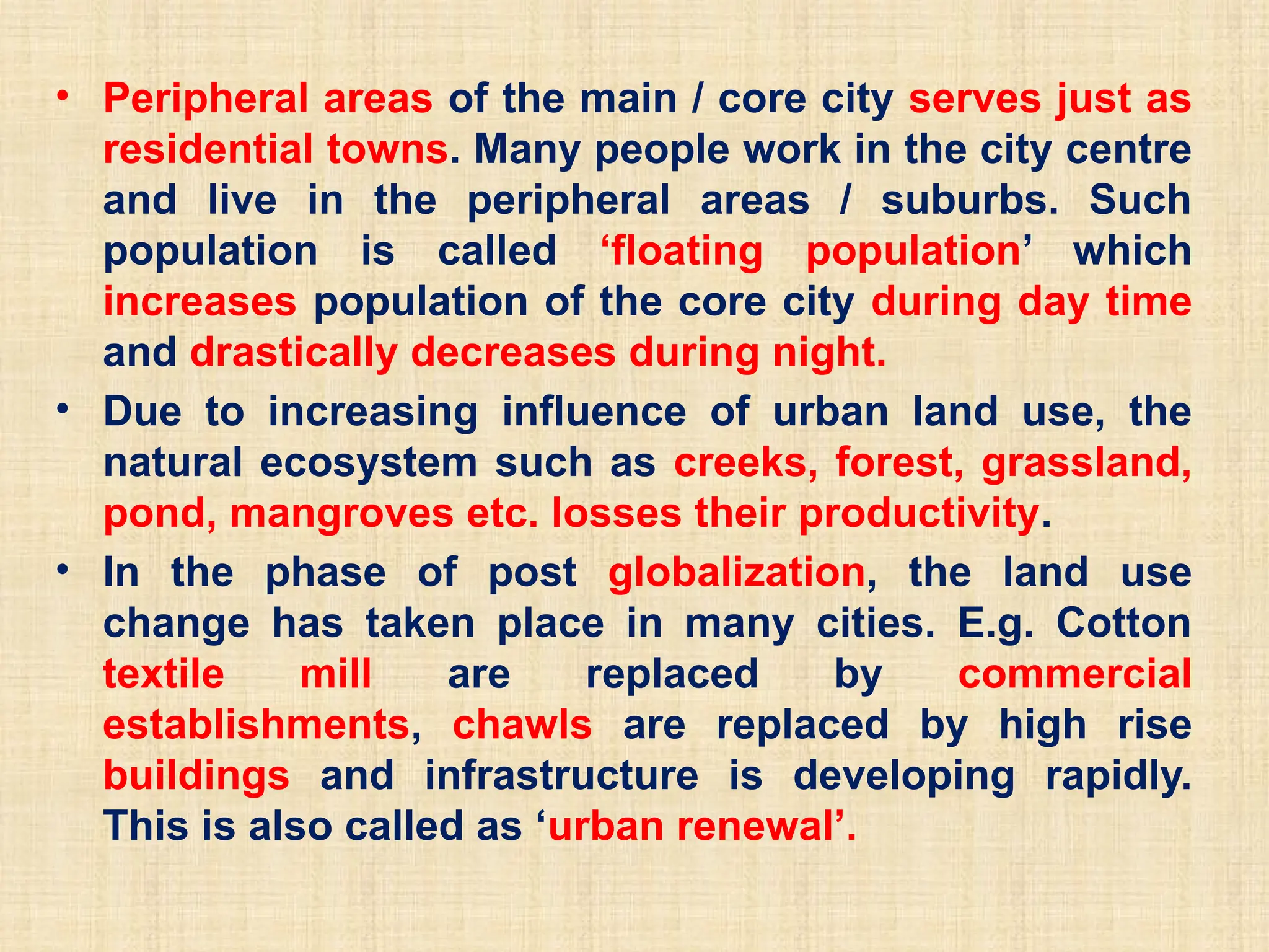 Impact of urbanization on loss of biodiversity | PPTX