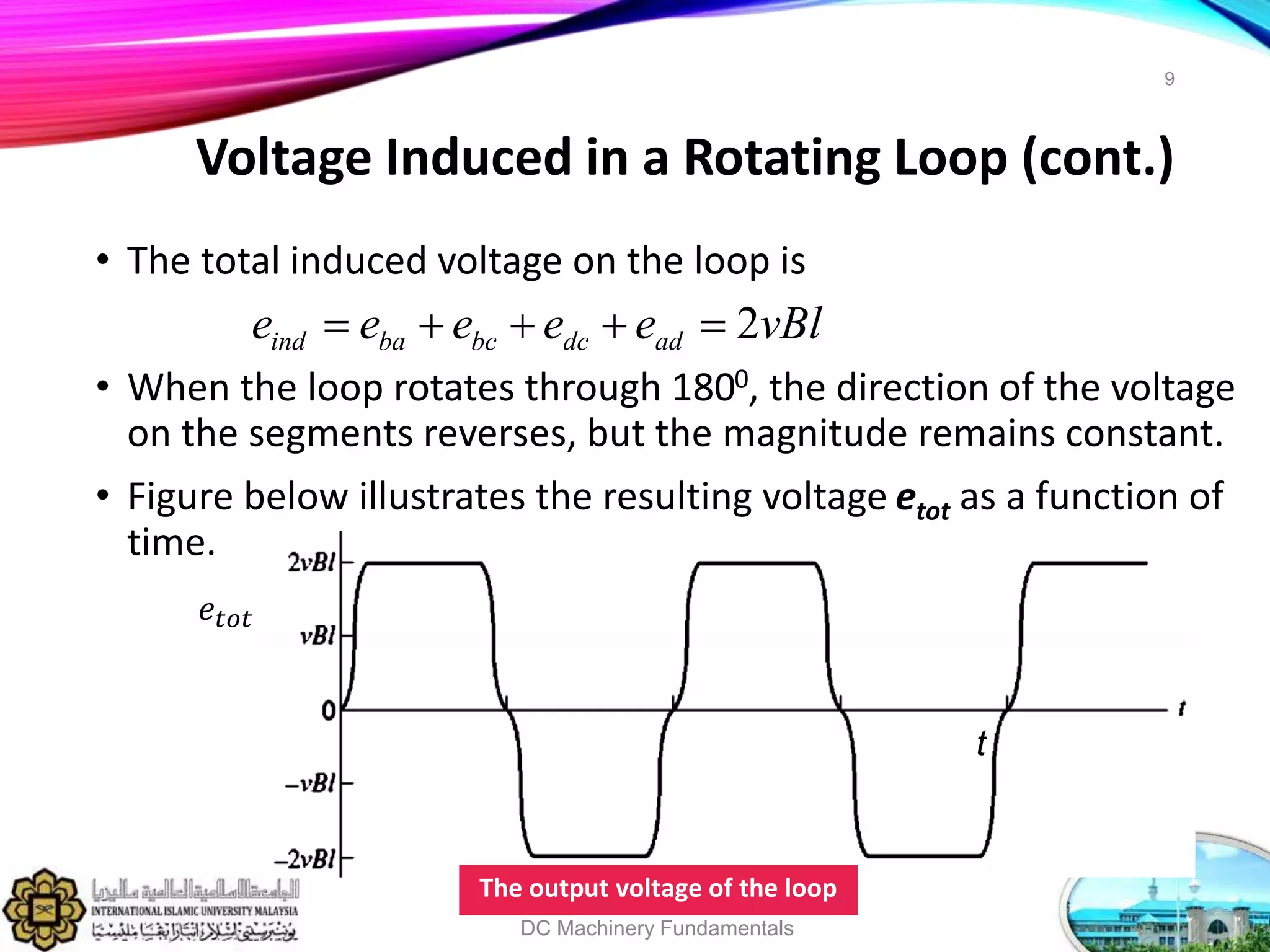 DC Machinery Fundamentals | PPTX