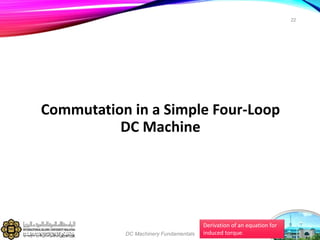 DC Machinery Fundamentals | PPTX