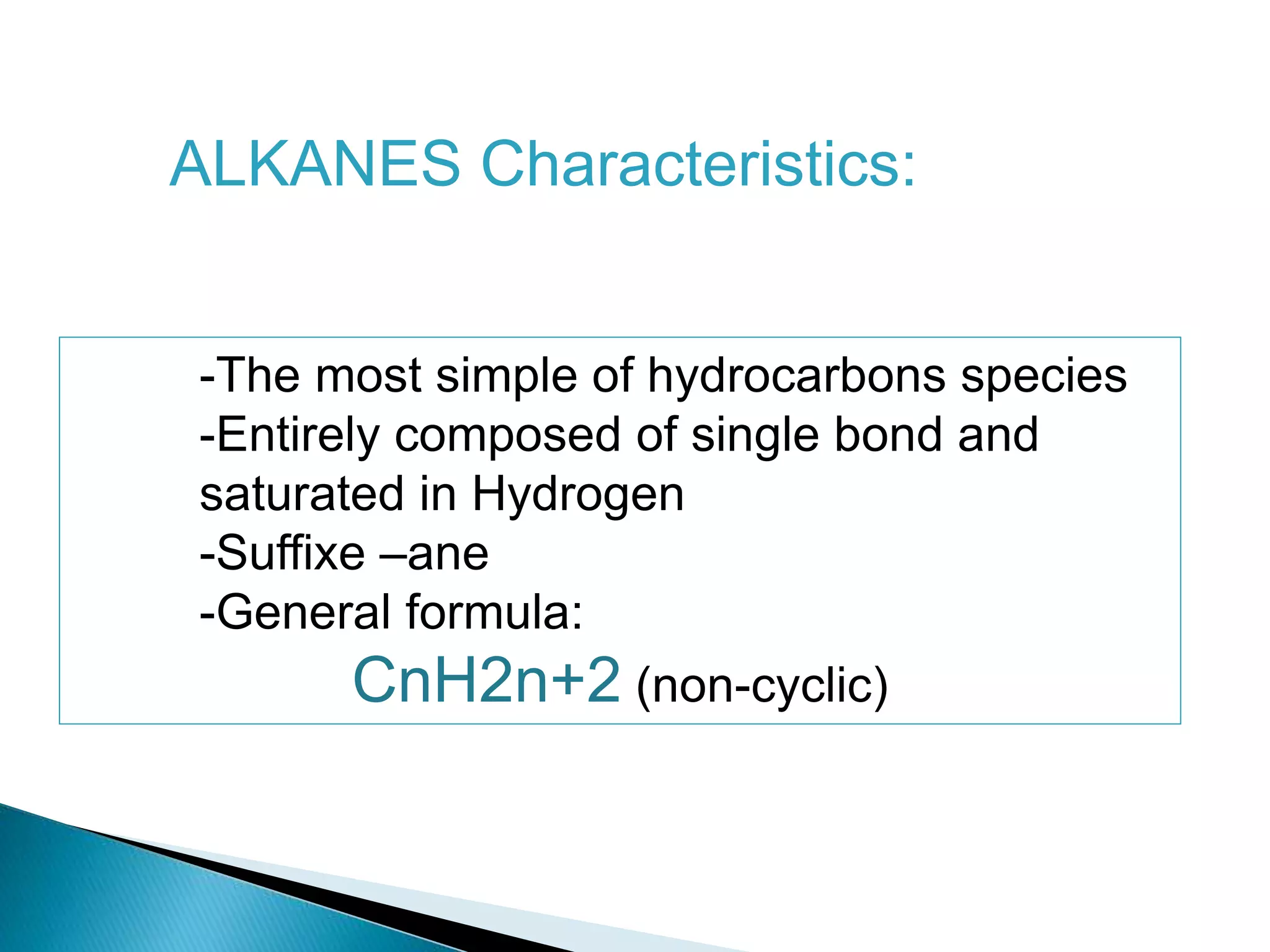 alkanes | PPTX
