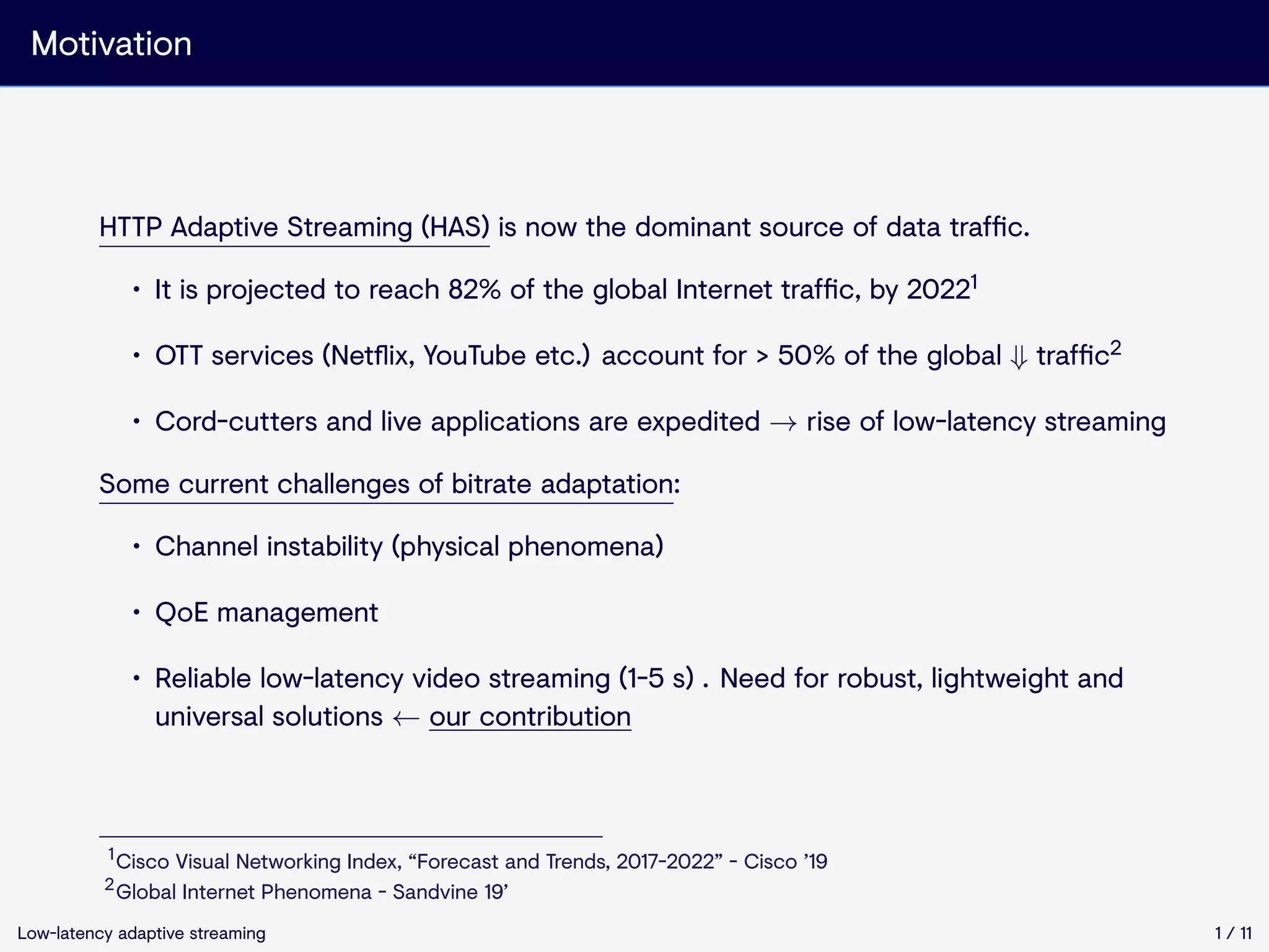 Online learning for low-latency streaming | PDF