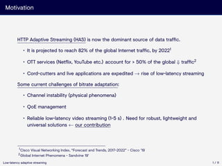 Online learning for low-latency streaming | PDF