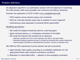 Online learning for low-latency streaming | PDF