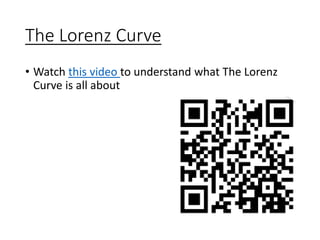 L2 ap plotting the lorenz curve | PPTX | Geography | Science