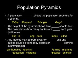 L2 ap population pyramids | PPTX | Geography | Science