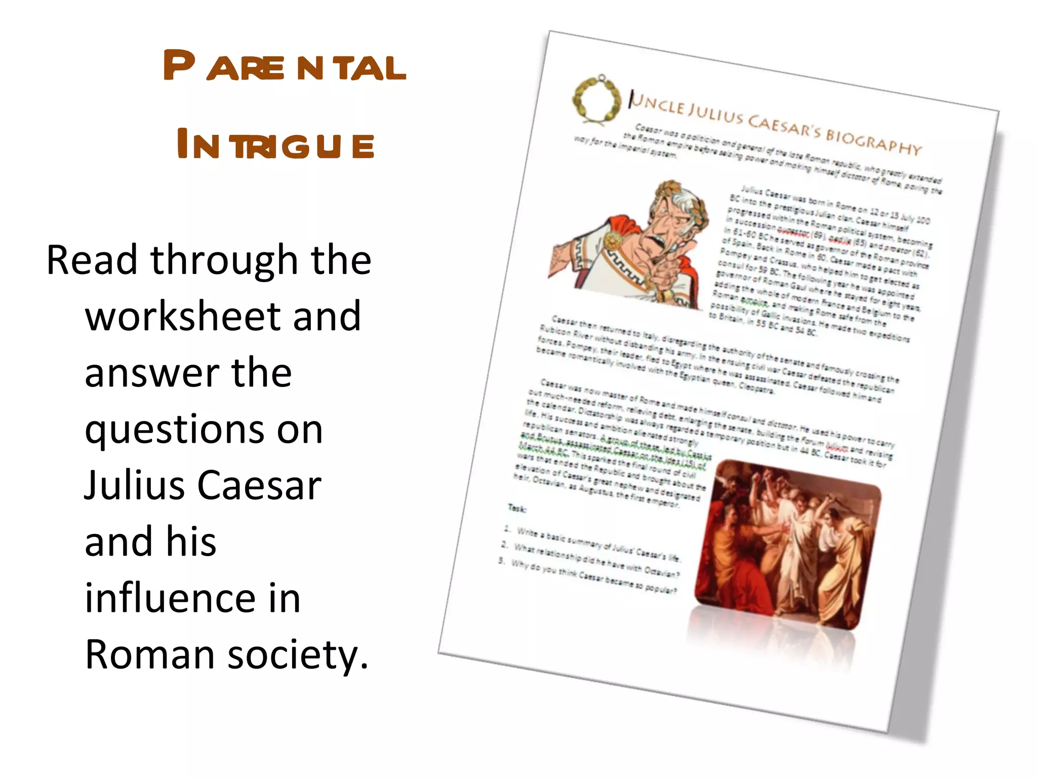 L2 Augustus - Parents | PPT