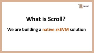 An overview of zkEVM Design & Challenges | PDF