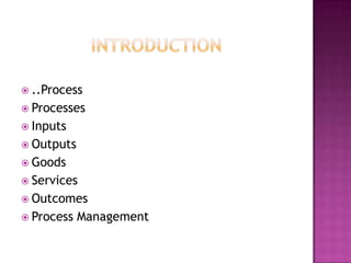 L2 business processes | PPTX
