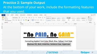 L2 Character and Paragraph Formatting.pptx