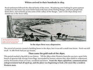 White society in 19th Century West Australia | PPT