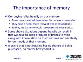 L2 consumer behavior bho1171 | PPTX