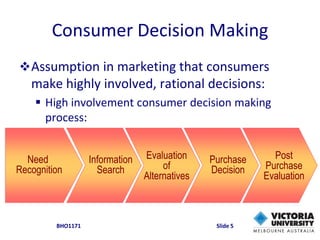 L2 consumer behavior bho1171 | PPTX