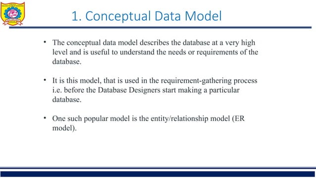 Data Models in Database Management System | PPTX