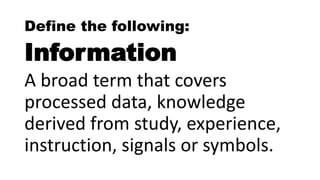 L2DAY1 - Bridges for Communication and Information.pptx