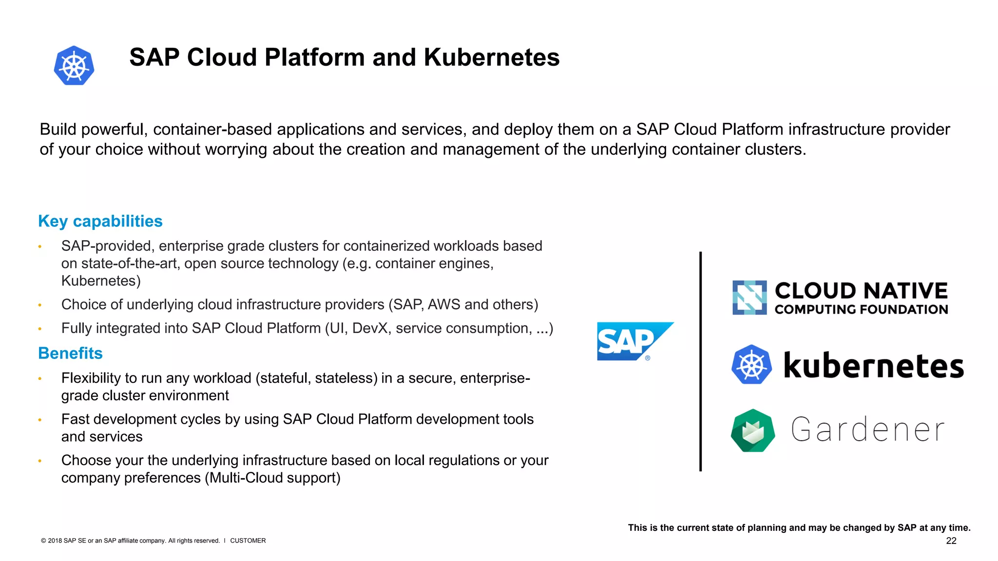 SAP Cloud Platform Product Overview L2 deck | PDF