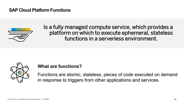 SAP Cloud Platform Product Overview L2 deck | PDF