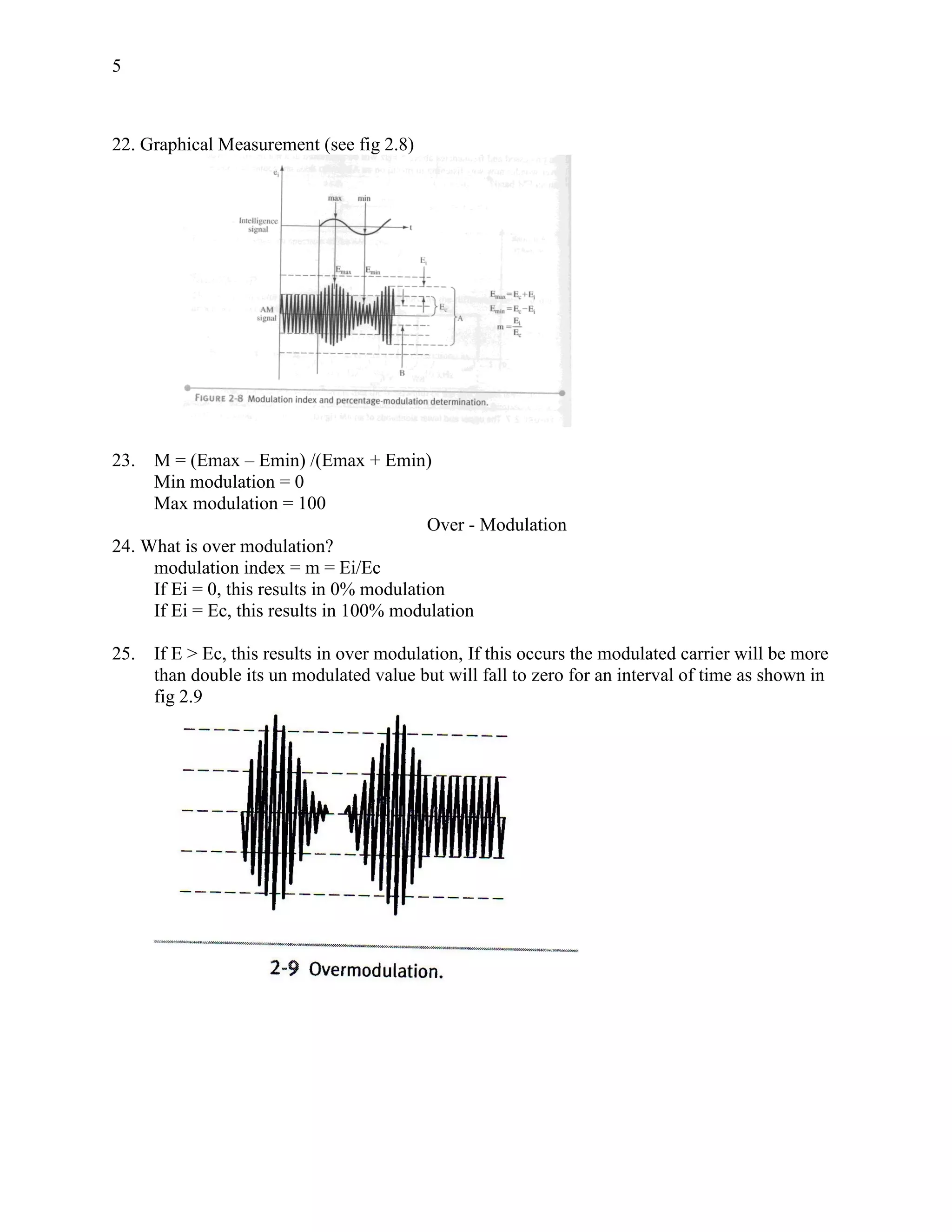 L2 fundamentals of amplitude modulation notes | PDF