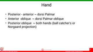 Positioning & tech Explain and Demonstrate The Radiographic positioning ...