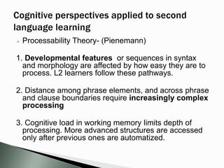 L2 interlanguage development | PPT