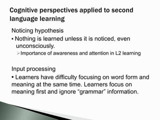 L2 interlanguage development | PPT