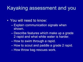 L2 kayak | PPT | Canoeing and Kayaking | Extreme Sports