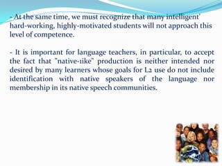 L2 learning and teaching | PPTX