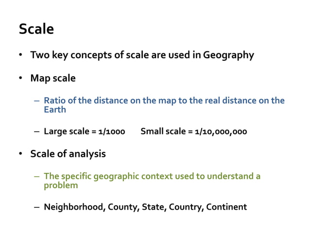 Maps and the Geospatial Revolution: Lesson 2, Lecture 2 | PDF